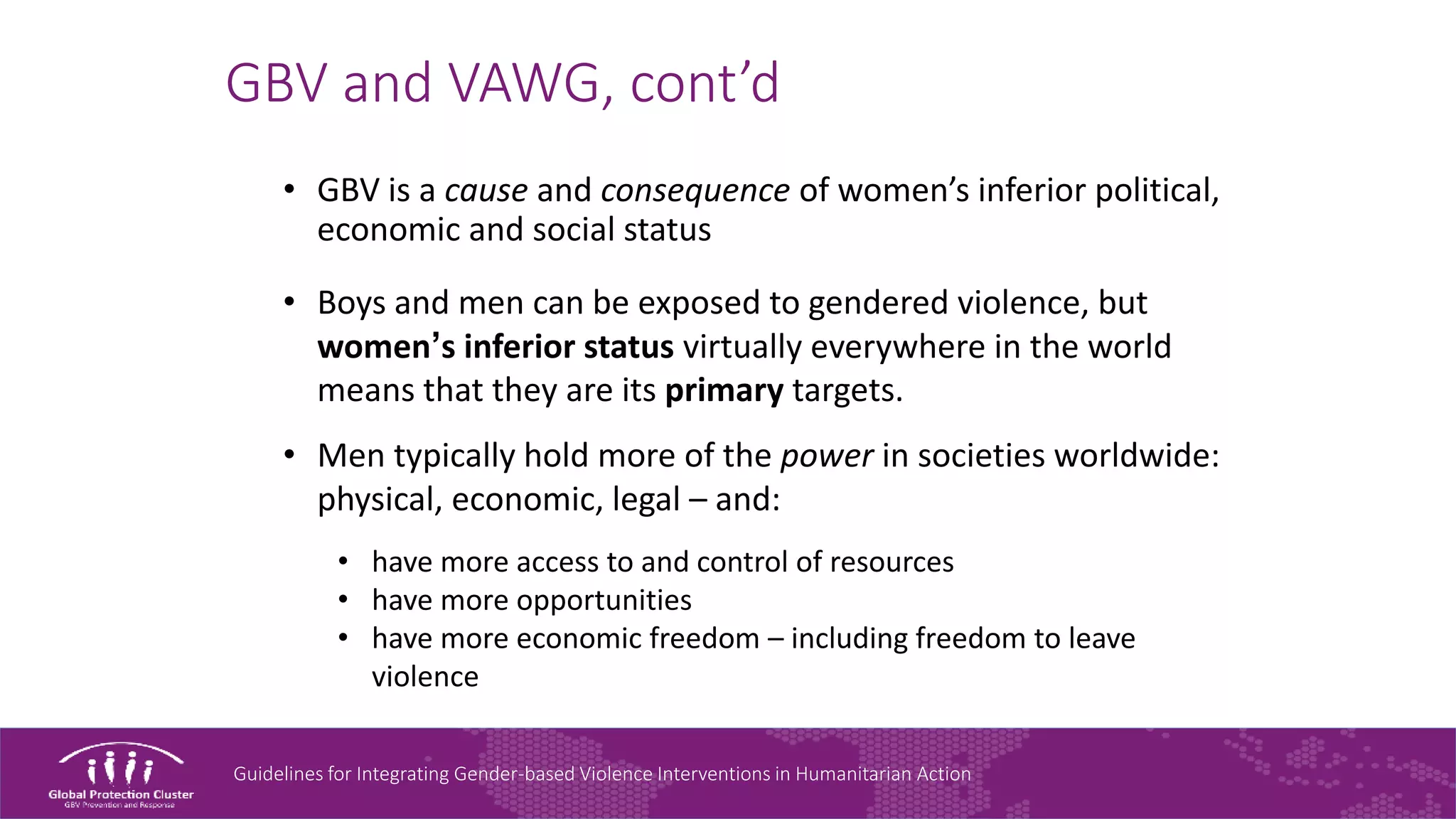 Module 2 Defining Gender Based Violence Gbv Pptx Debated