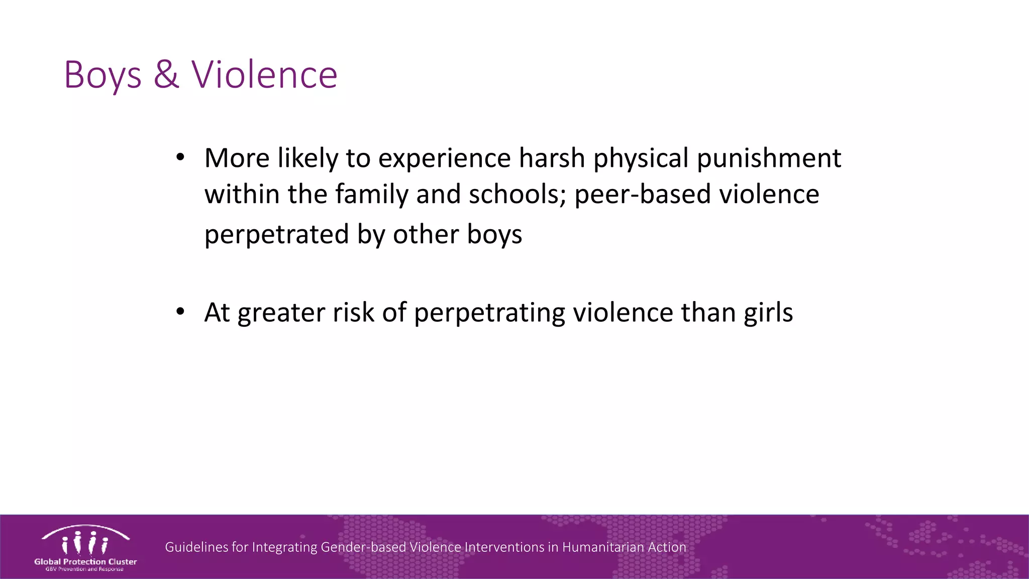 Module 2: Defining Gender-based Violence (GBV) | PPTX