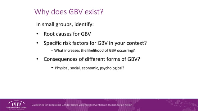 Module 2: Defining Gender-based Violence (GBV) | PPTX | Debated Sensitive Social Issues ...