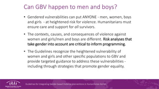 Module 2: Defining Gender-based Violence (GBV) | PPTX