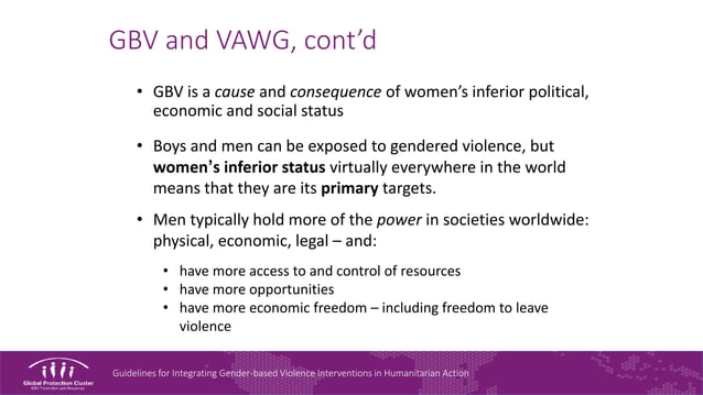 Module 2: Defining Gender-based Violence (GBV) | PPTX | Debated Sensitive Social Issues ...