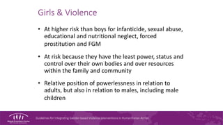 Module 2: Defining Gender-based Violence (GBV) | PPTX