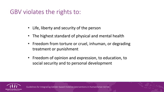 Module 2: Defining Gender-based Violence (GBV) | PPTX | Debated Sensitive Social Issues ...