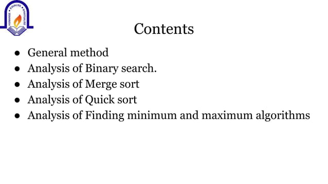 Module 2 Divide And Conquer Approach Pptx