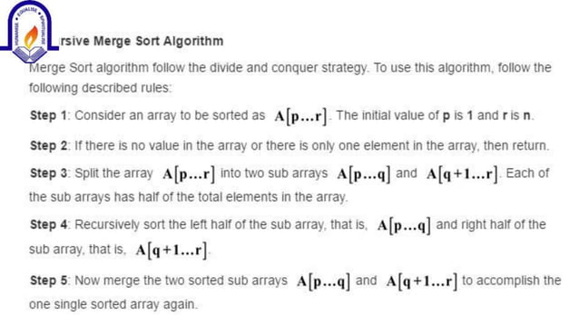 Module 2 Divide And Conquer Approach Pptx