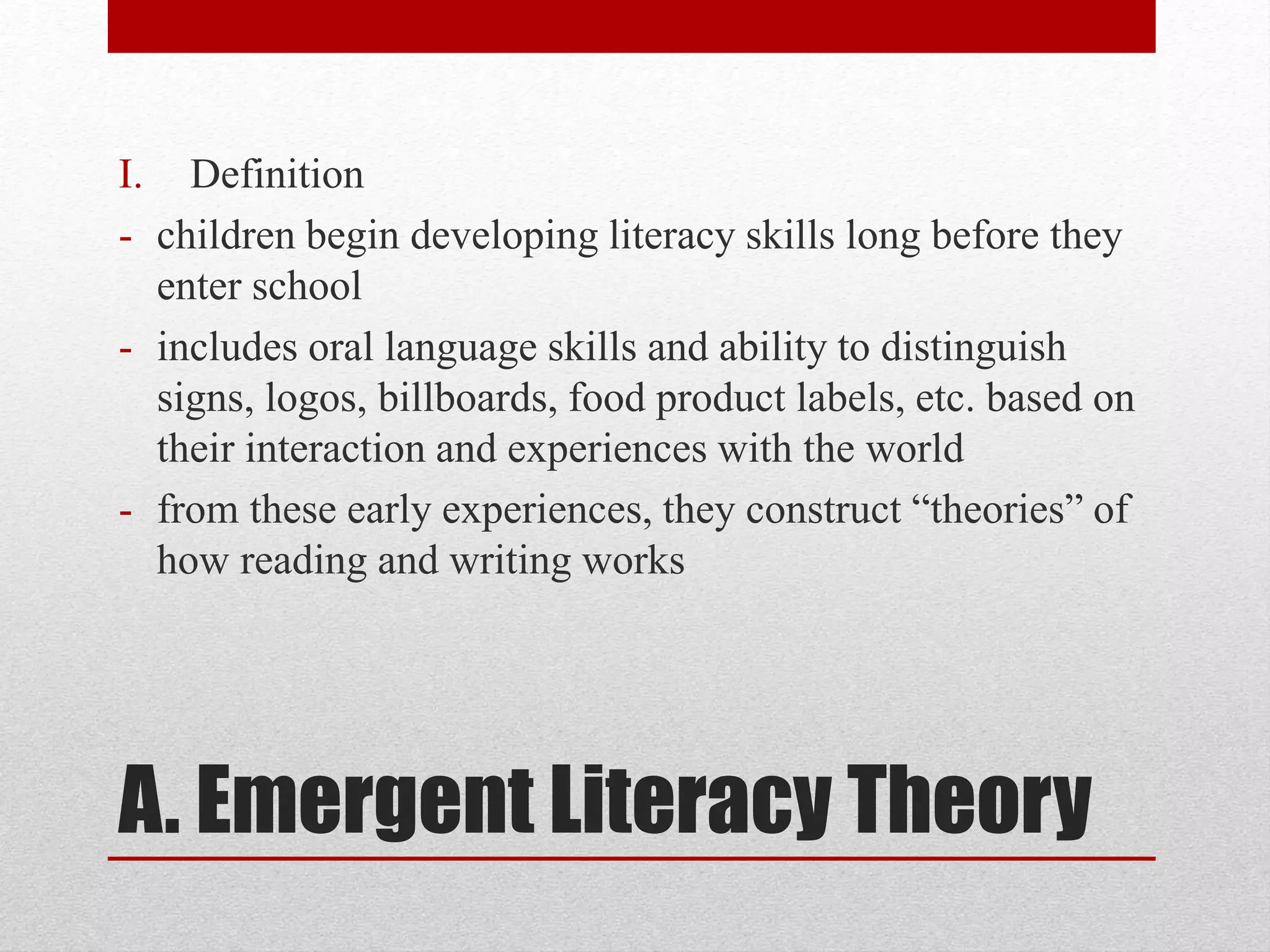 Module 2 early literacy | PPTX
