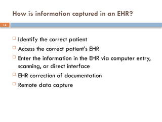 Introduction to Healthcare Data Analytics Module 2 EHR.pptx