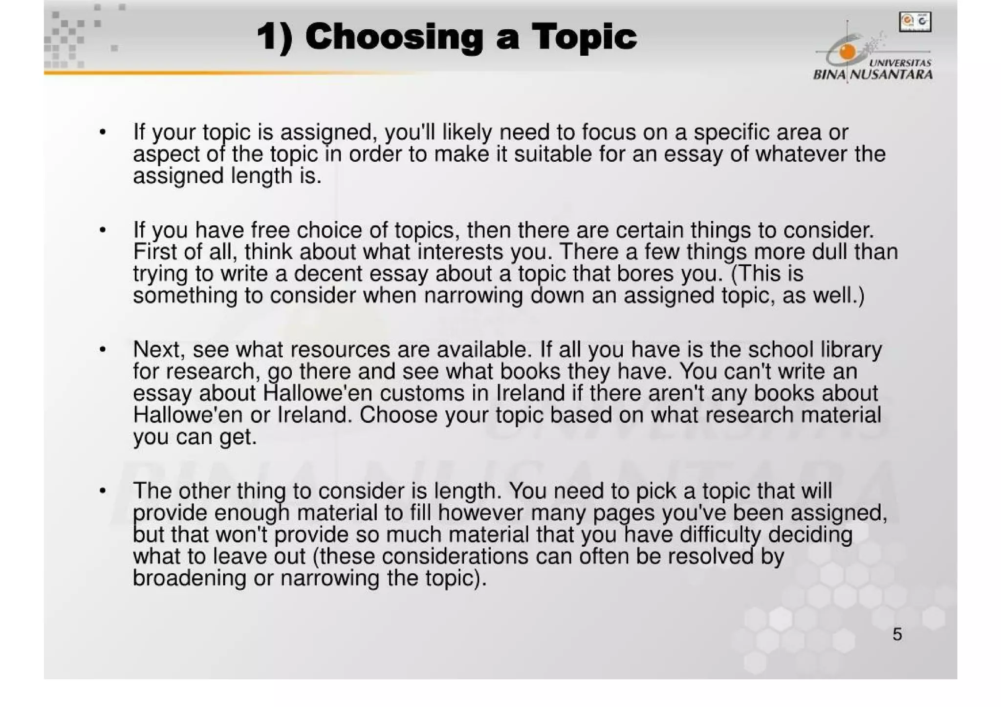 Module 2 Elements In Essay | PPT | Free Download