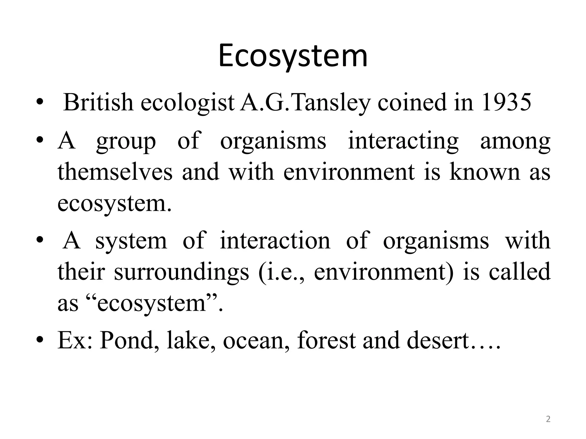 module 2 environmental studies /Ecosystem | PPT