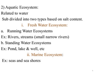 module 2 environmental studies /Ecosystem | PPT
