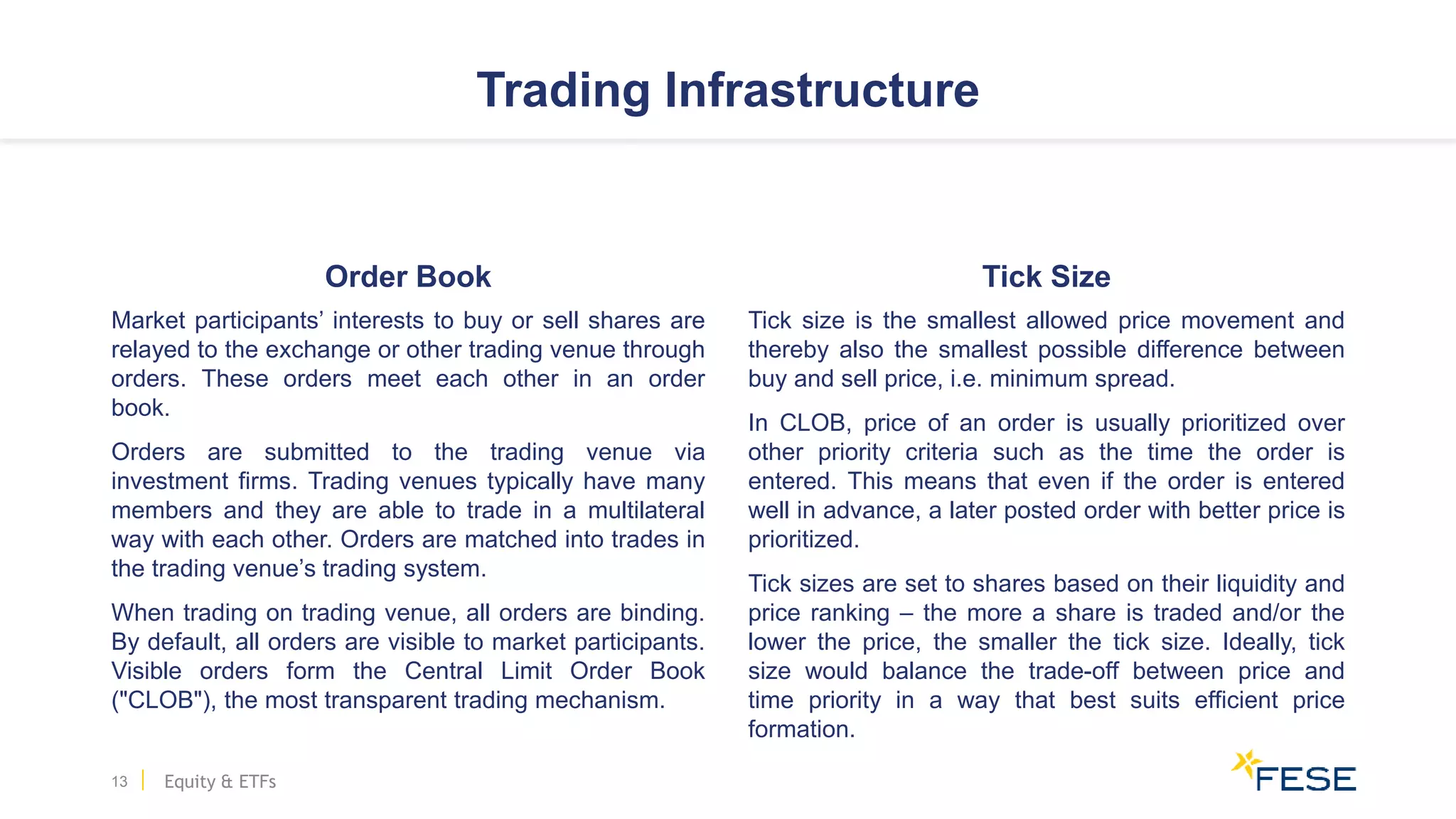 Introduction to Equity and ETF trading | PPTX