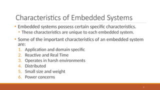 Embedded system design introduction to the instructions set MODULE2_ESD ...
