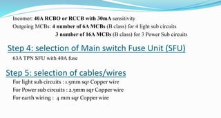 Electrical System Design and Estimationn | PDF