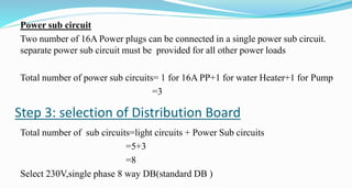 Electrical System Design and Estimationn | PDF