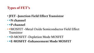 MODULE 2 FET.pptx