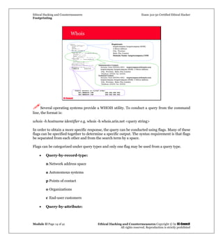 Module 2 (footprinting) | PDF