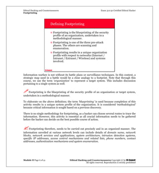 Module 2 (footprinting) | PDF