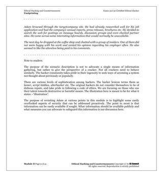 Module 2 (footprinting) | PDF