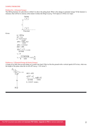 Module 2 (forms of energy) 2021 2022 | PDF | Physics | Science