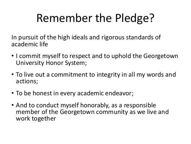 Foundations of Academic Integrity