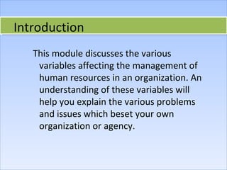 Module 2 Framework for Viewing HRM | PPT