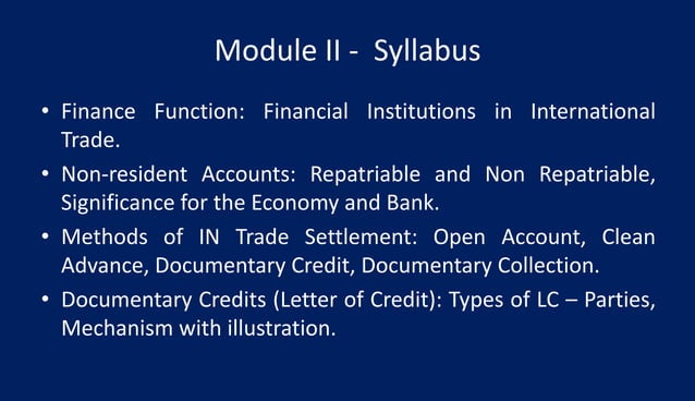 Finance Function,Different types of Accounts for NRI, Methods of IN ...