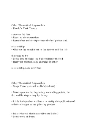 Module 2 Grief & Coping Part 1 The Dying Process .docx