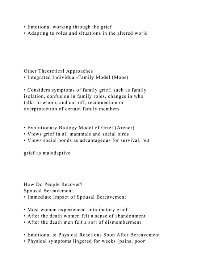 Module 2 Grief & Coping Part 1 The Dying Process .docx