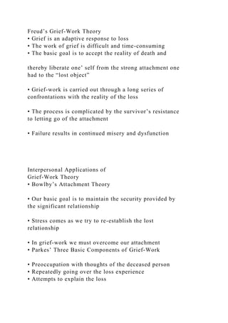 Module 2 Grief & Coping Part 1 The Dying Process .docx