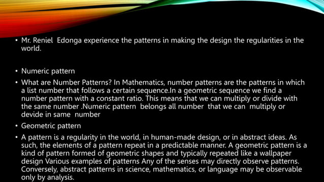 MODULE 2 group activity. NUMERIC AND GEOMETRIC..pptx