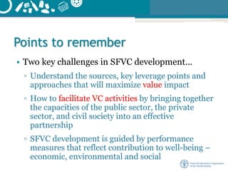 GVC analysis elements of successful Global Value Chain (GVC) engagement ...