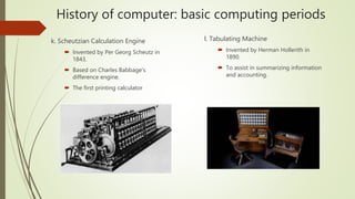 Module 2 History and evolution of computer | PPTX