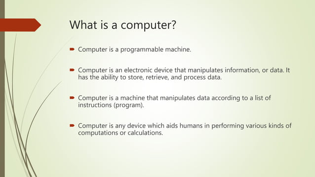 Module 2 History and evolution of computer | PPTX