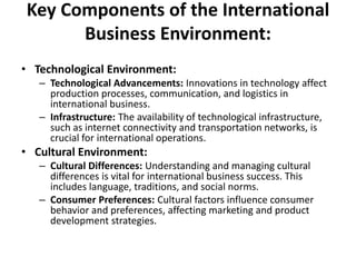 module 2 IB.pptx INTERNATIONAL BUSINESS ENVIRONMENT | PPTX