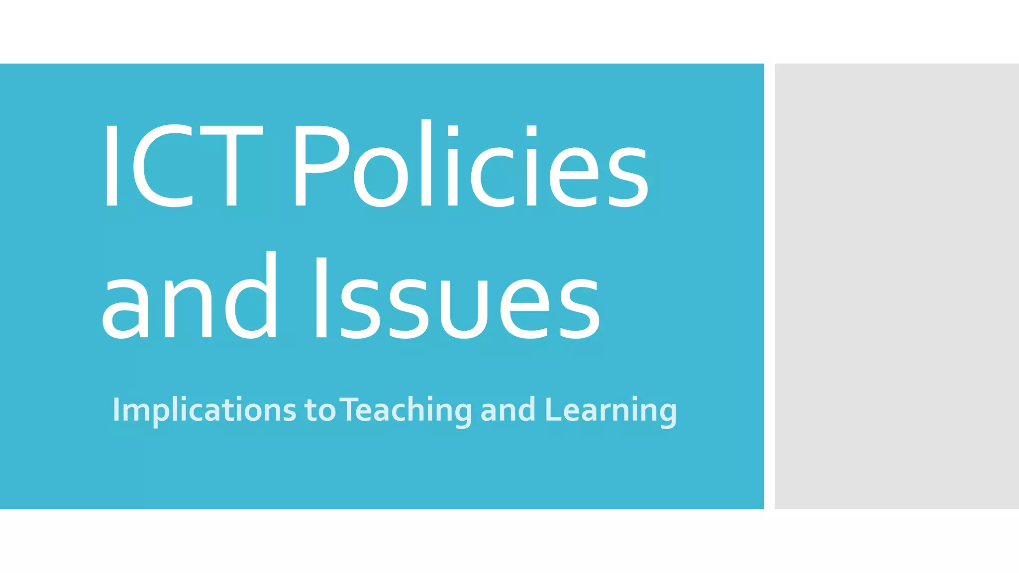 Module 2 ICT Policies.pptx