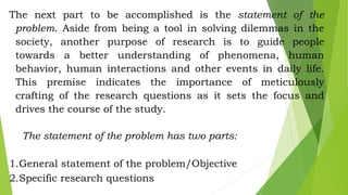 Module 2 III_Identifying the Problem and Asking the Question.pptx