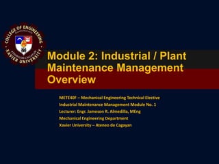 Module_2_Industrial_Maintenance_Manageme.pptx