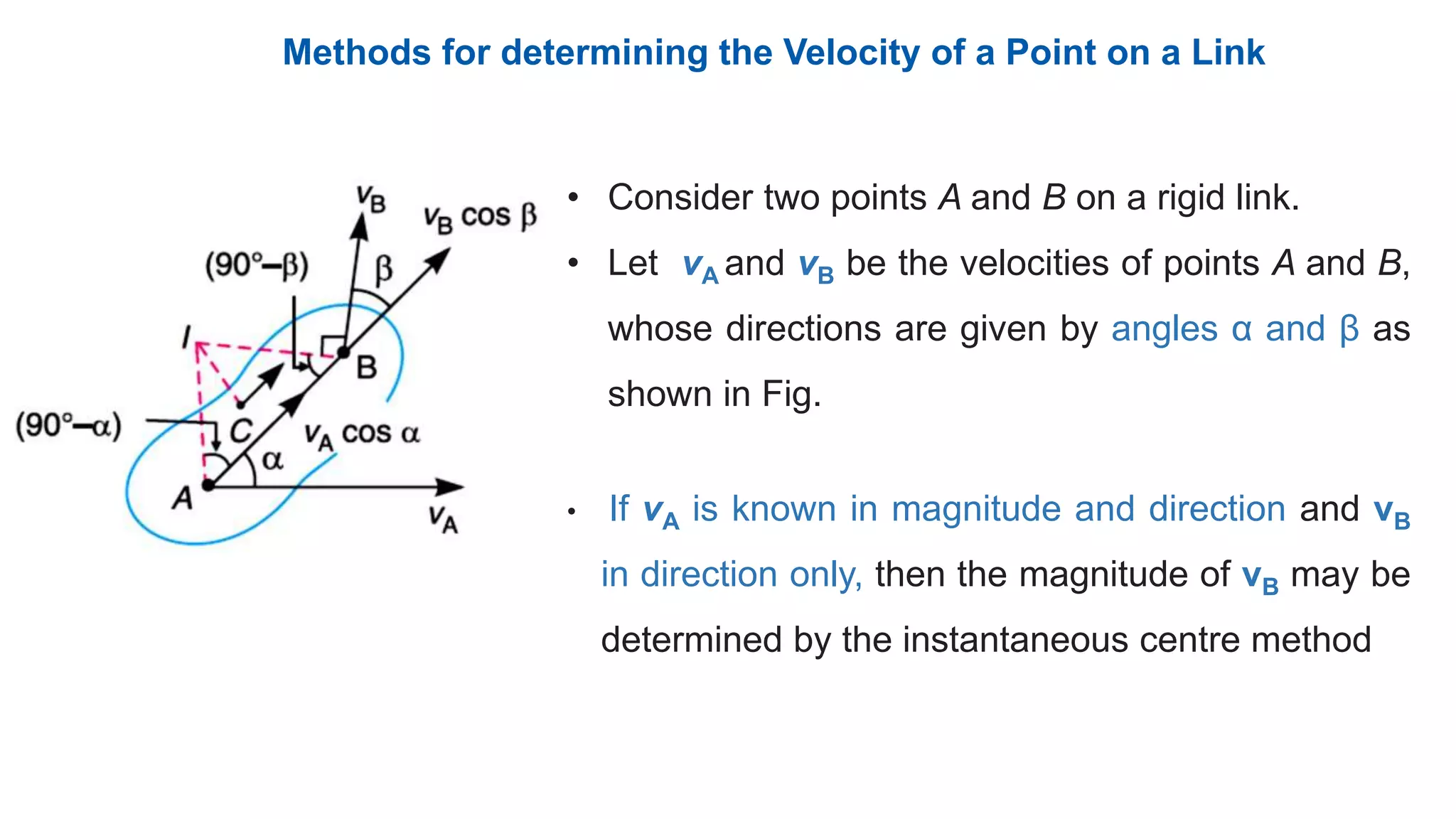 Module 2 instantenous center method | PPTX