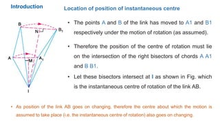 Module 2 instantenous center method | PPTX