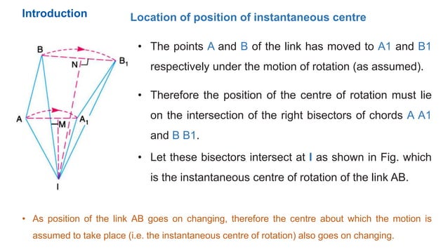 Module 2 instantenous center method | PPTX | Physics | Science