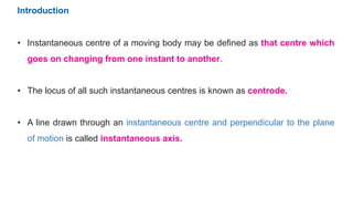Module 2 instantenous center method | PPTX
