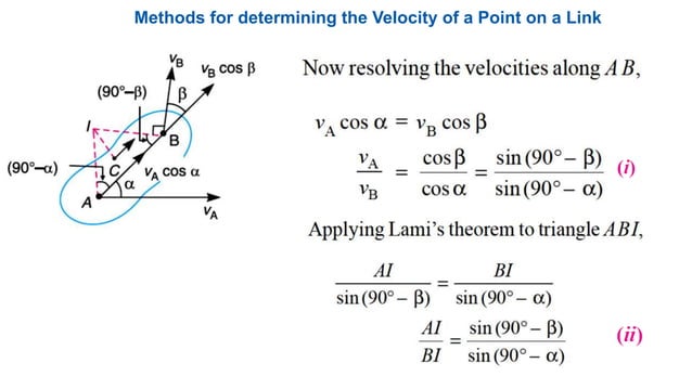 Module 2 instantenous center method | PPTX | Physics | Science