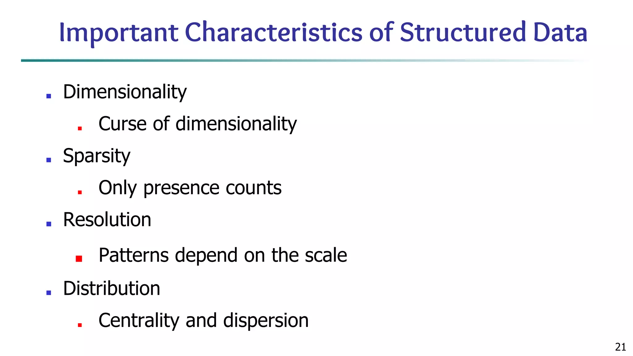 Module 2 Introduction To Data Mining Data Exploration And Data Pre Processingpptx Databases