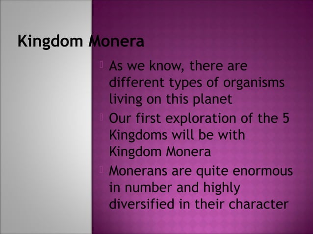 Module 2 kingdom monera | PPT | Biological Sciences | Science