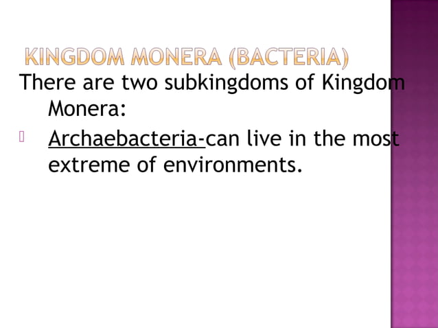 Module 2 kingdom monera | PPT | Biological Sciences | Science