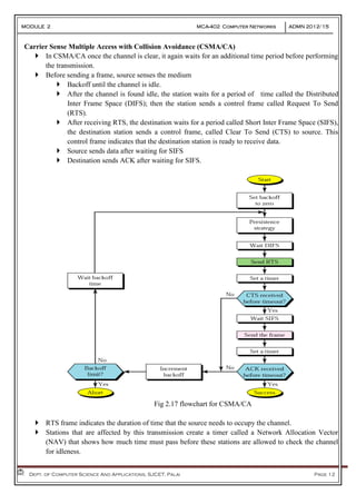 Module 2 lan,data link layer | PDF | Computer Networking | Computing