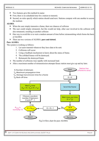 Module 2 lan,data link layer | PDF | Computer Networking | Computing