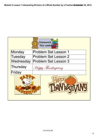 Module 2 lesson 1 | PDF
