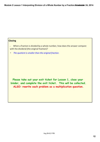 Module 2 lesson 1 | PDF