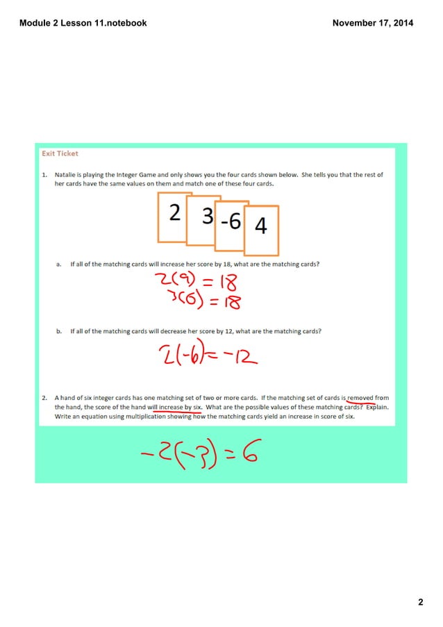 Module 2 lesson 11 | PDF | Physics | Science